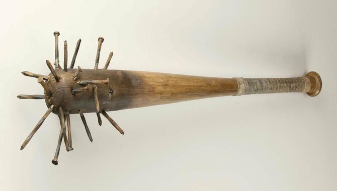 Baseball Bat With Nails - Pointed Performance