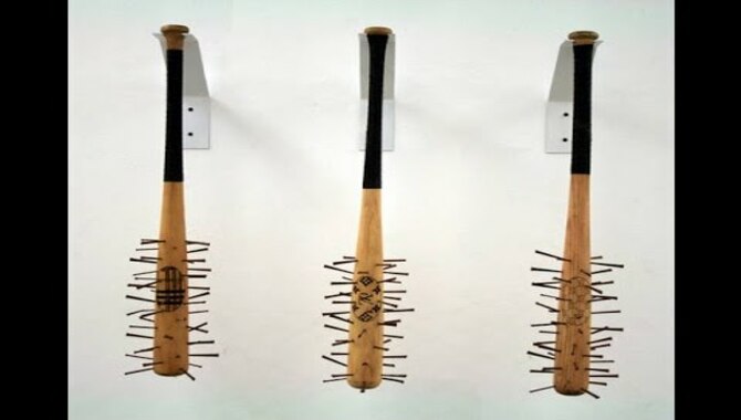 Baseball Bat With Nails - Pointed Performance