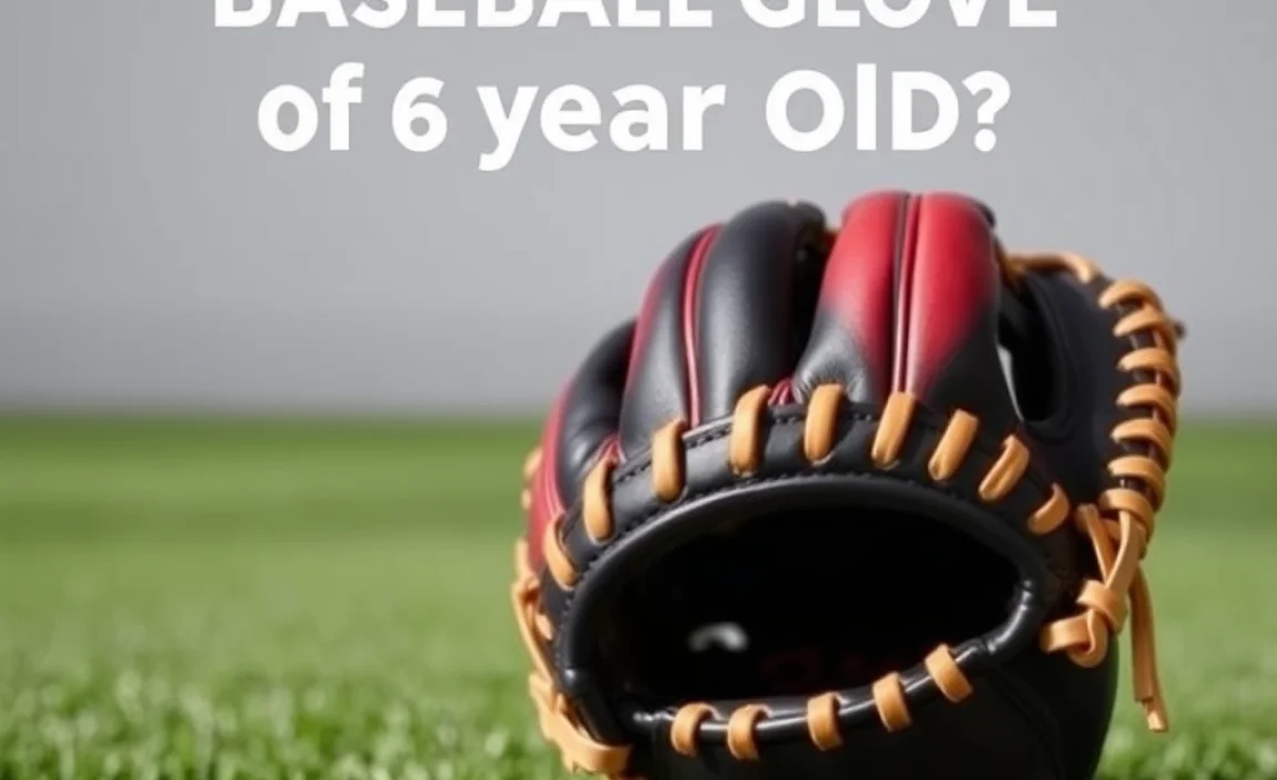 What Size Baseball Glove for a 6 Year Old: Essential Guide - FriskMode