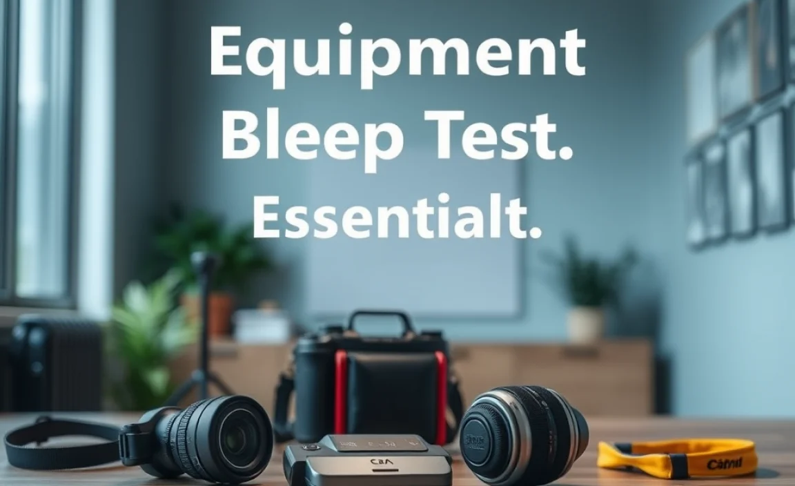 Equipment for Bleep Test: Essential Gear - FriskMode