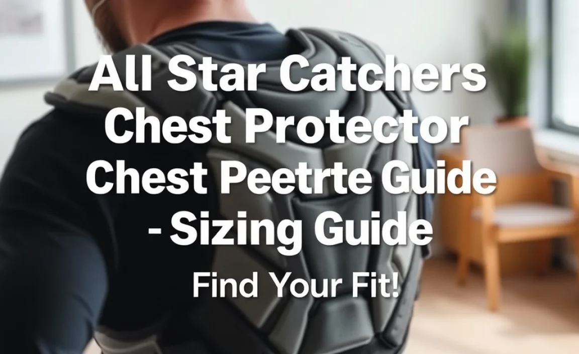 All Star Catchers Chest Protector Sizing Guide Explained - FriskMode