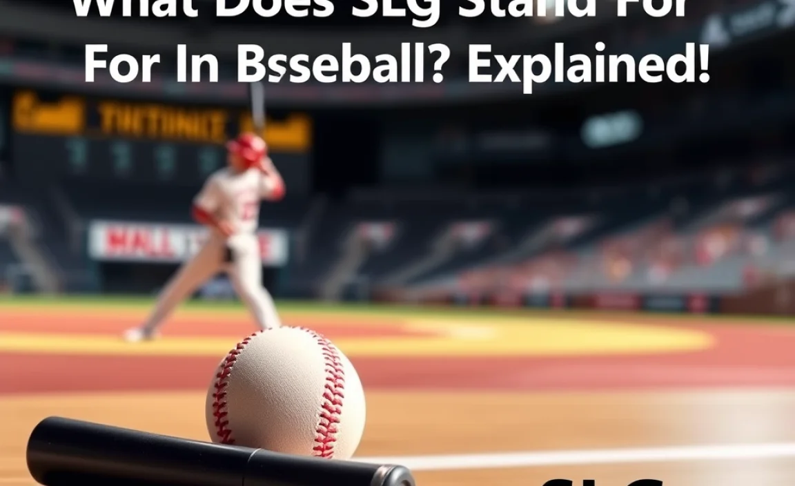 What Does Slg Stand For In Baseball? Explained! - FriskMode