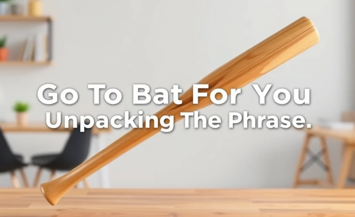 Go To Bat For You Meaning: Unpacking The Phrase! - FriskMode